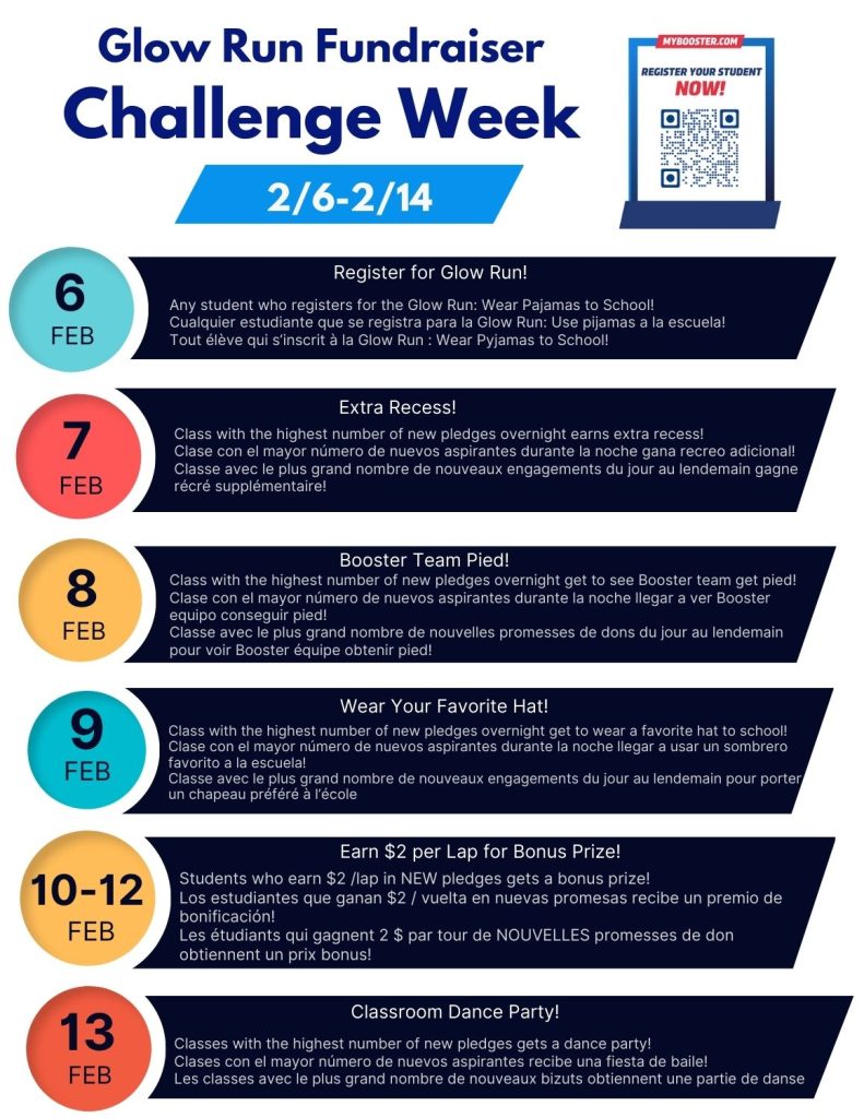 Glow Run Challenge Week! – L'Etoile du Nord French Immersion Parent ...